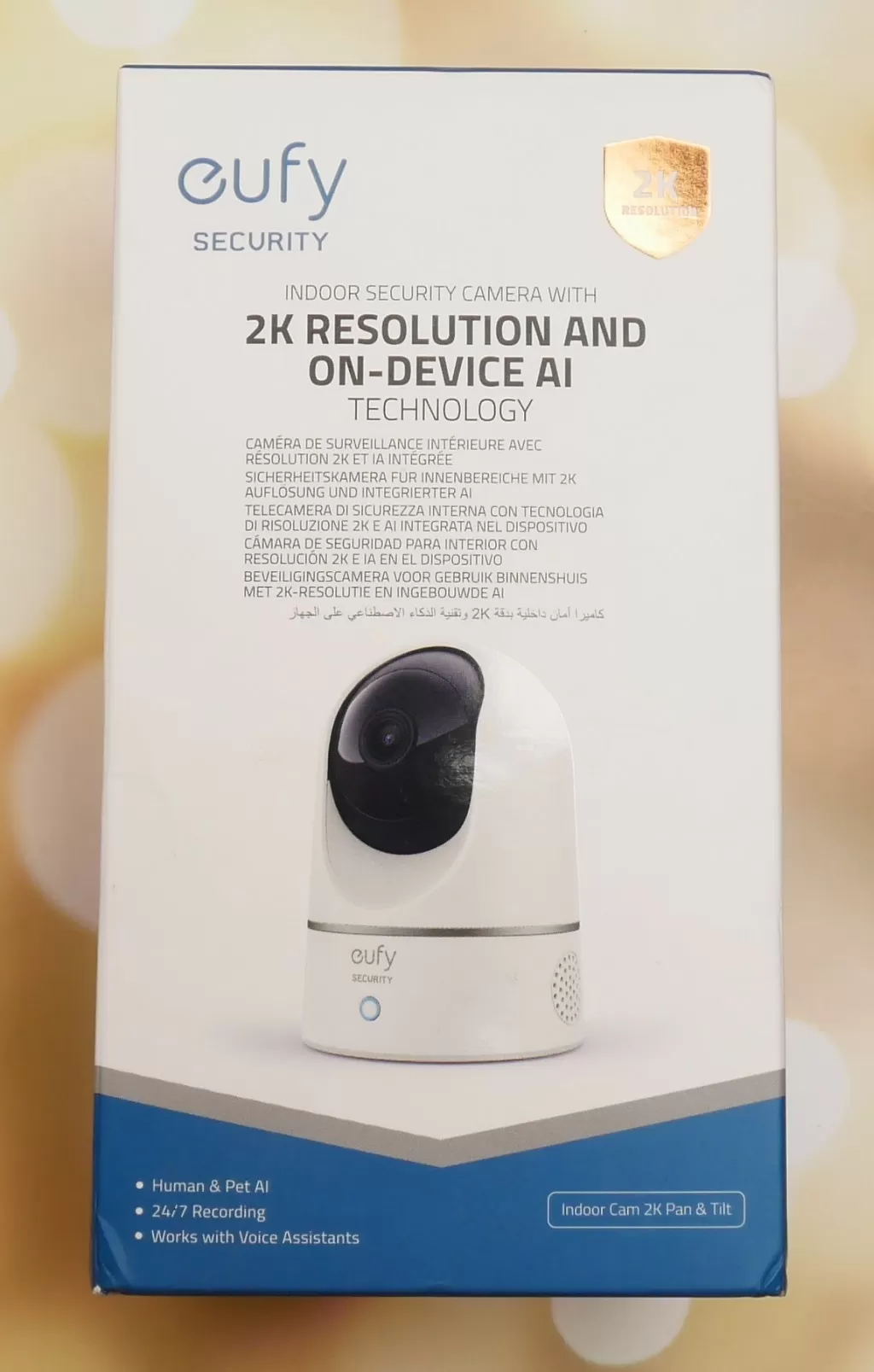 Eufy indoor cam 2k pan & tilt store
